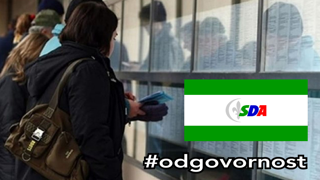 Svi korisnica Biroa u FBiH će dobiti po 300 KM da glasaju za SDA